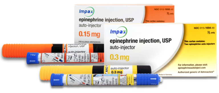Types of epinephrine autoinjectors, compared - When Peanuts Attack