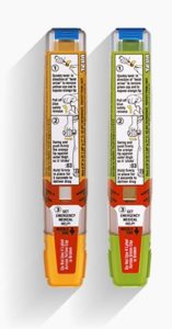 Types of epinephrine autoinjectors, compared - When Peanuts Attack